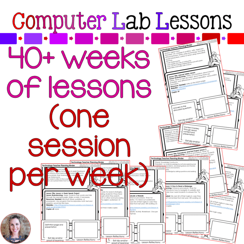 4th grade technology lessons