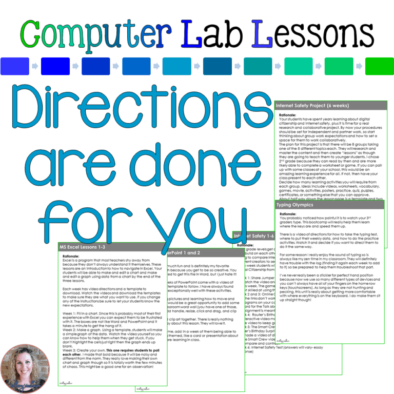 3rd grade technology lessons