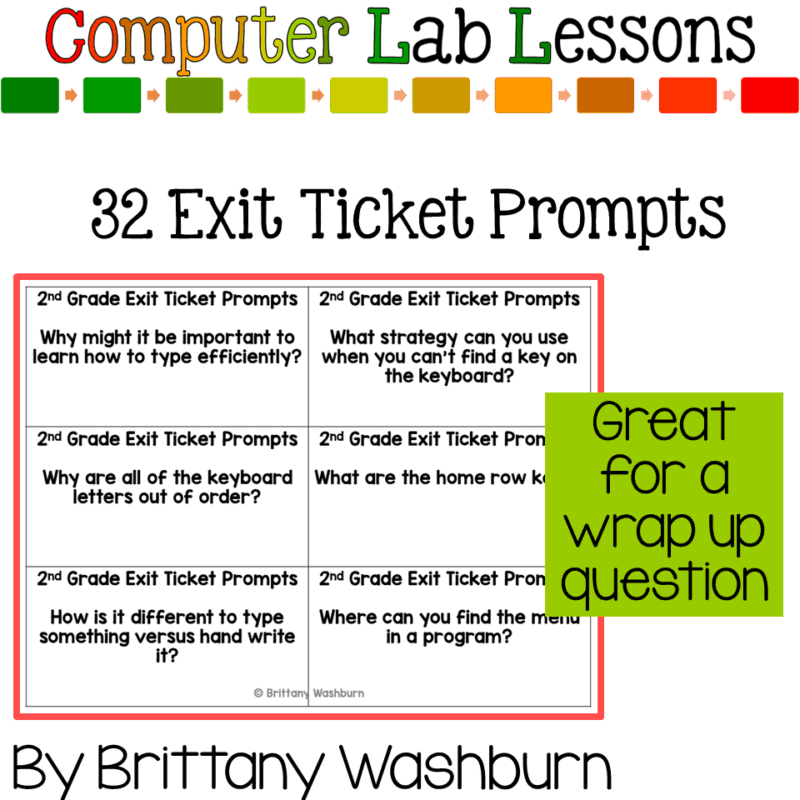 2nd Grade Technology Curriculum Add on Pack