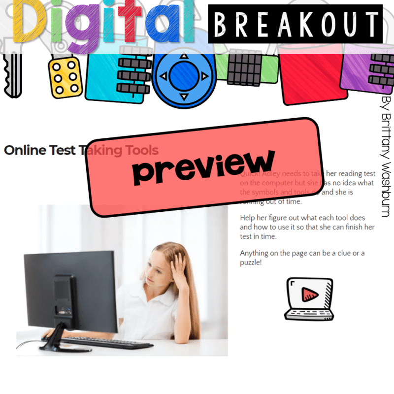 Online Test Taking Tools and Strategies Digital Breakout - Technology ...