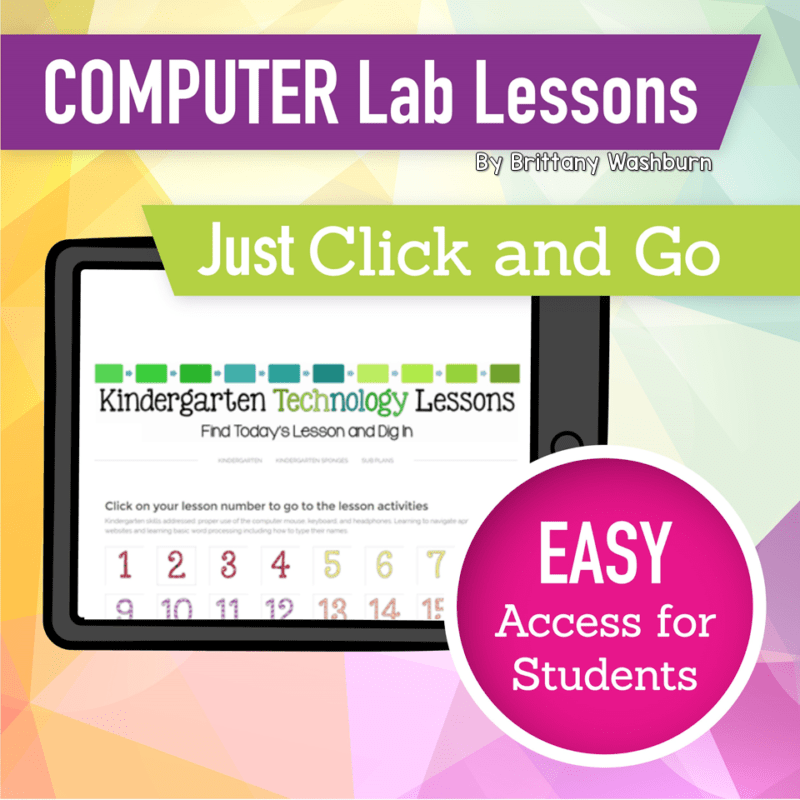 Kindergarten technology lessons