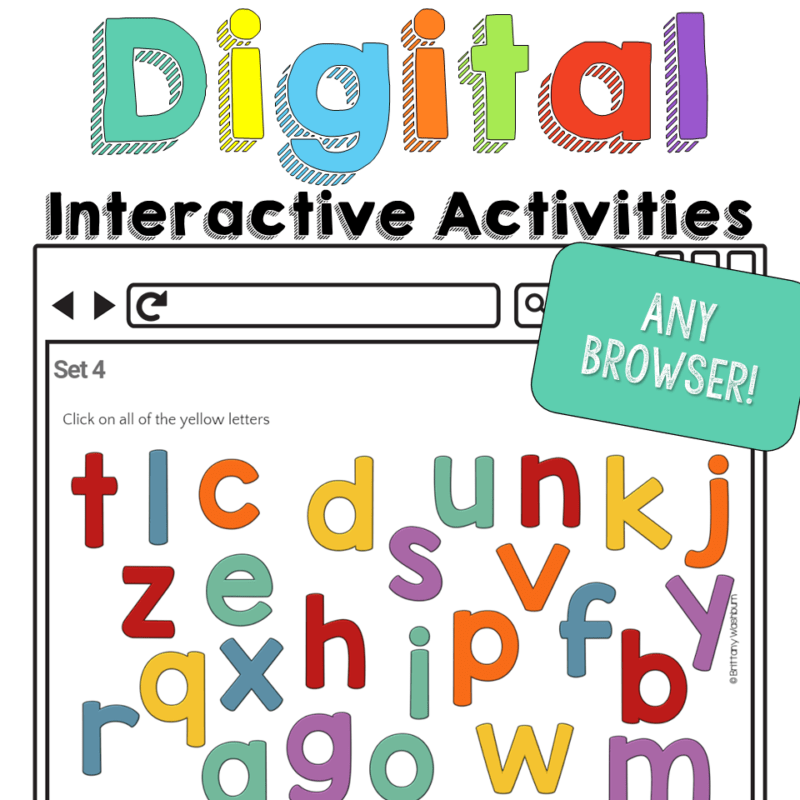 digital alphabet practice