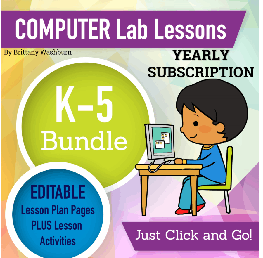 Elementary technology curriculum yearly subscription