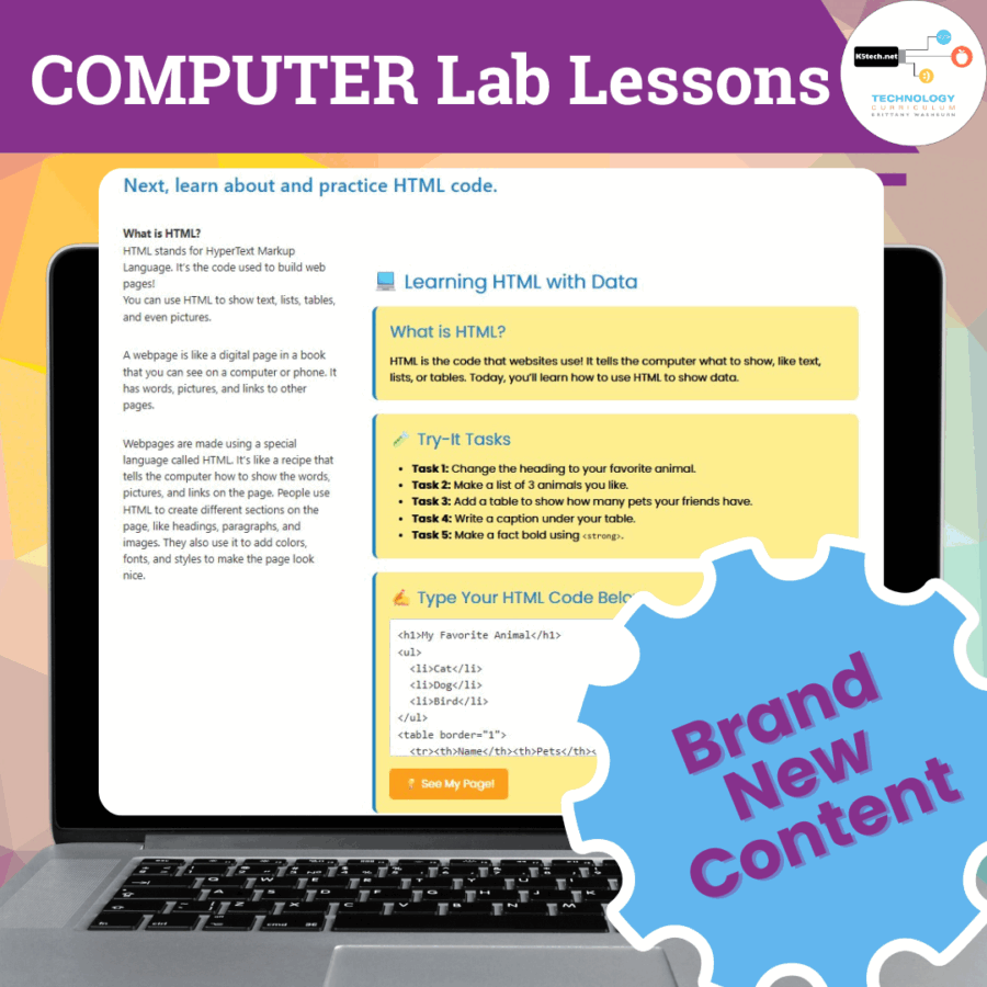 Elementary technology curriculum monthly subscription