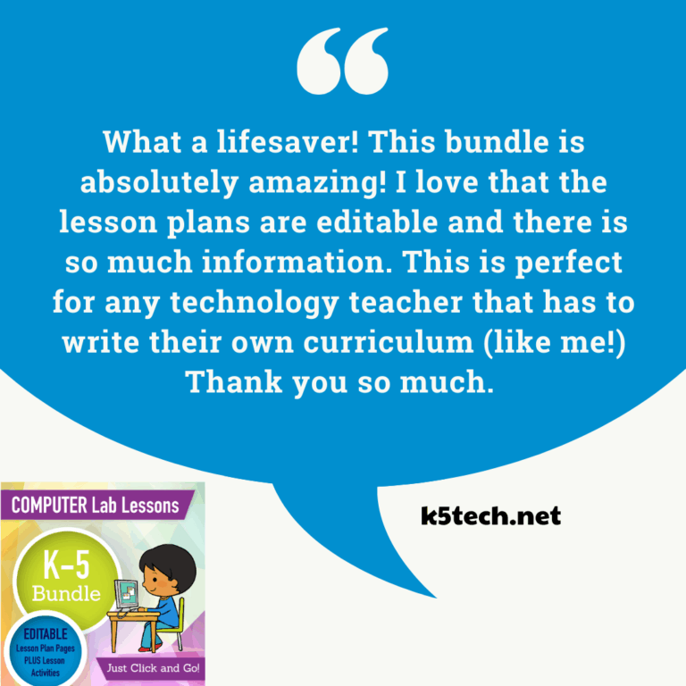 Elementary technology curriculum yearly subscription