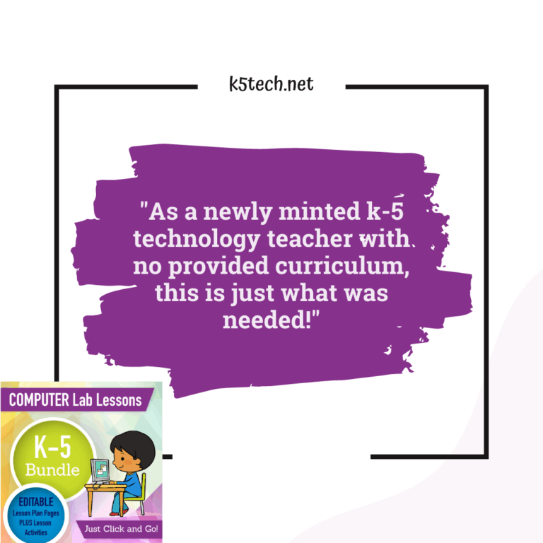 Elementary technology curriculum yearly subscription