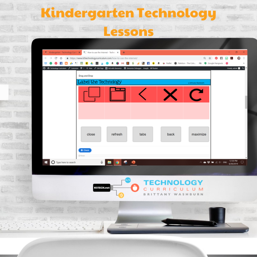 Kindergarten technology lessons