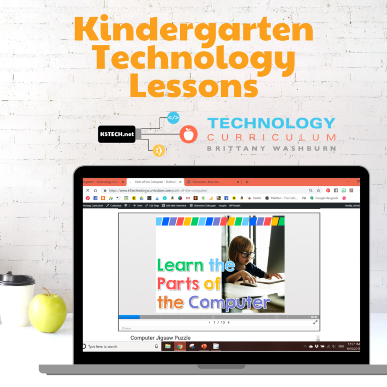 Kindergarten technology lessons