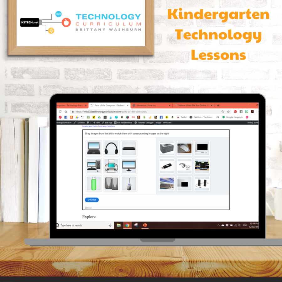 Kindergarten technology lessons