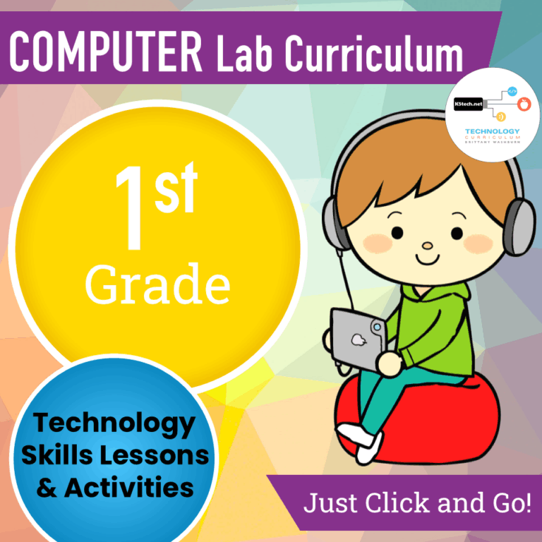 1st Grade Technology Curriculum Subscription