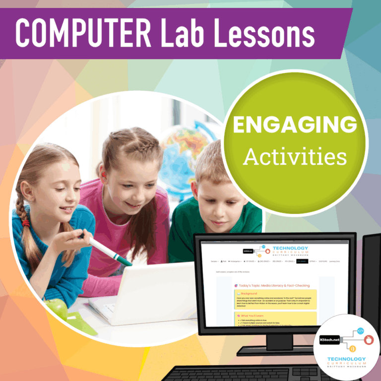 5th grade technology lessons
