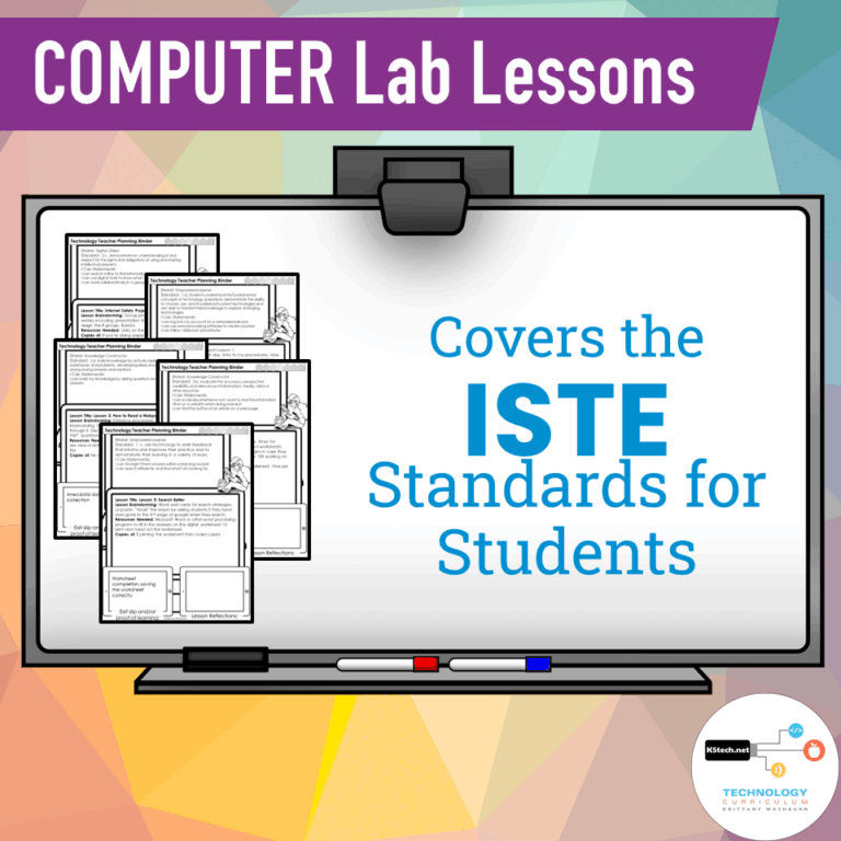 1st Grade Technology Curriculum Subscription